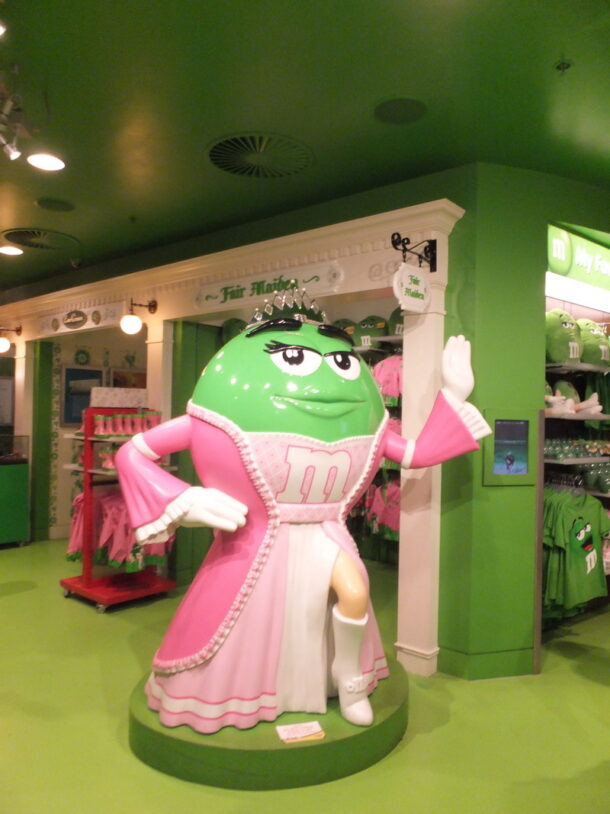 M&M Store in London - Einkaufsparadies für Schokofans
