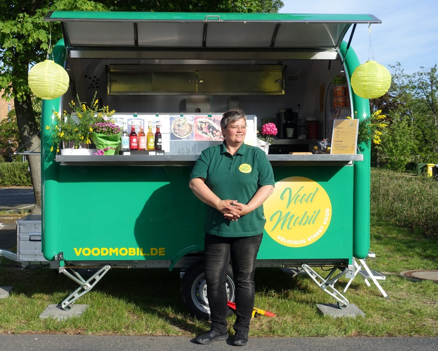 Veganes Streetfood vom Vood Mobil