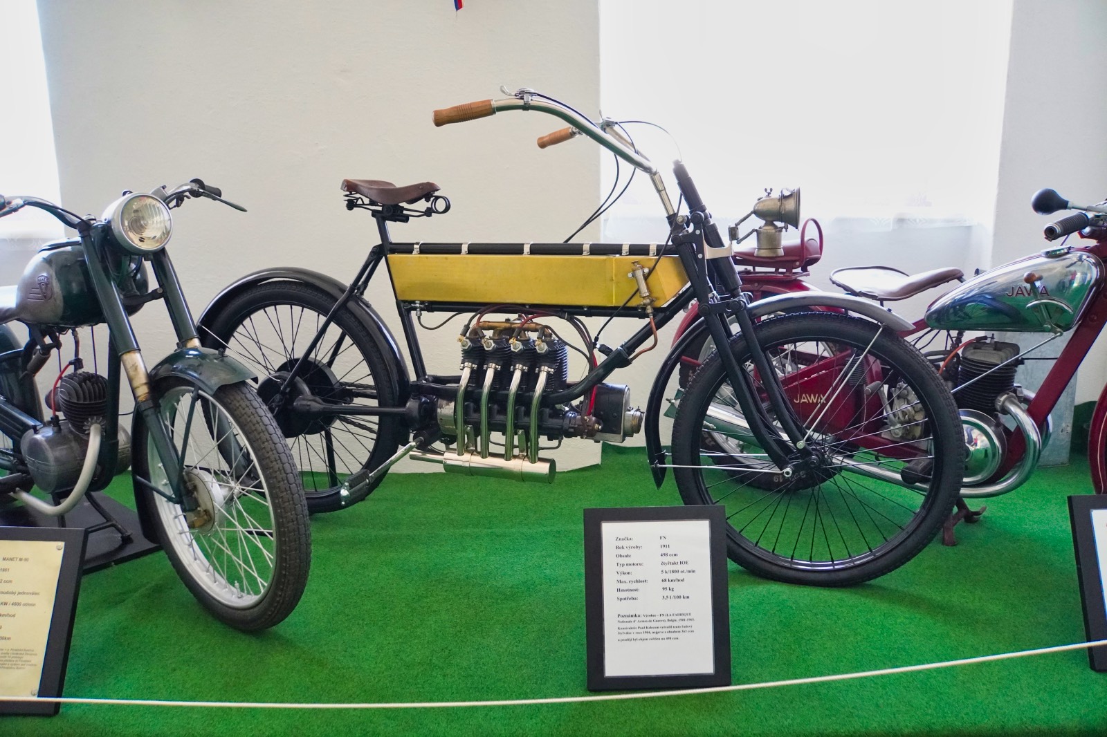 Museum of historical motorcycles in Bečov nad Teplou