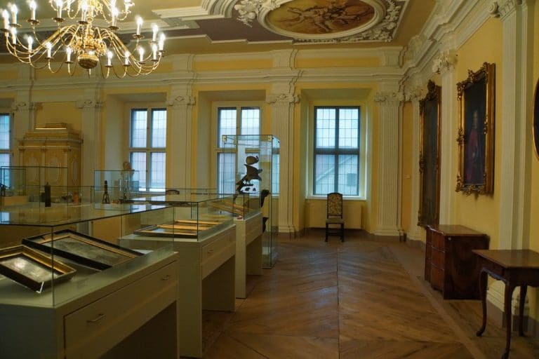 Zittauer Fastentuch in der Kirche zum Heiligen Kreuz
