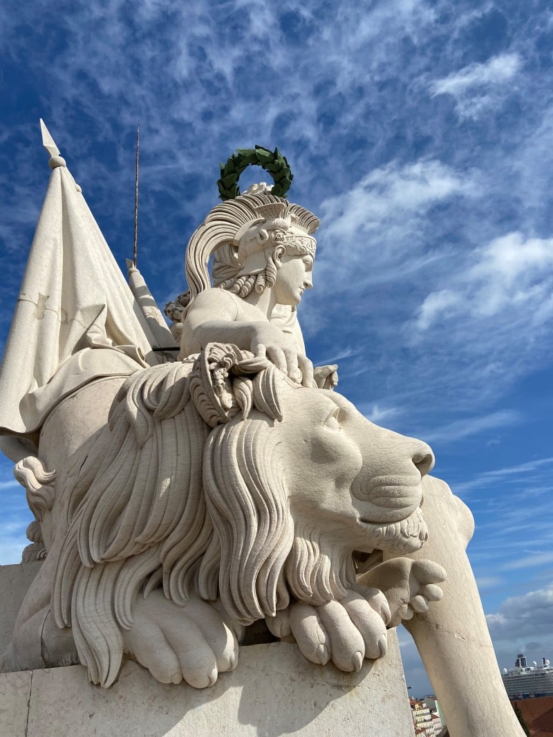 Arco da Rua Augusta - Aussichtspunkt in Lissabon