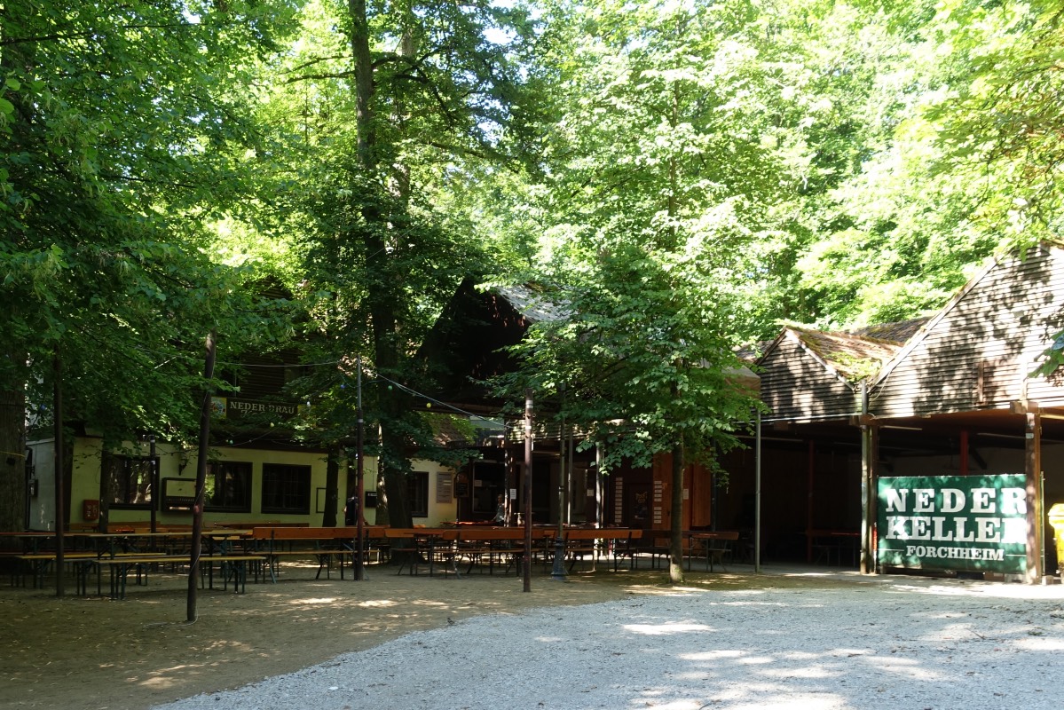 Forchheimer Kellerwald – was für ein „Biergarten“!