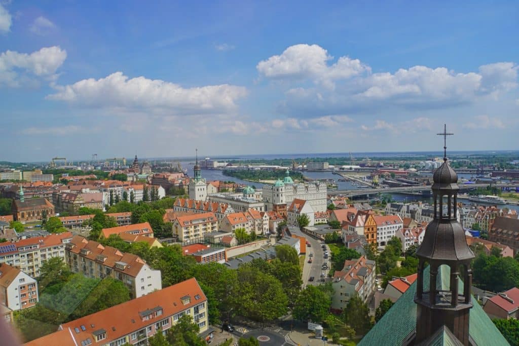 Aussichtspunkte in Stettin